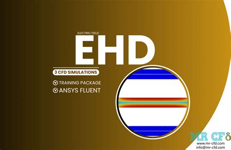 Ehd Electric Field Ansys Fluent Training Package 3 Cfd Simulations Mr Cfd