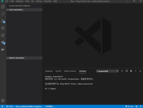 插件无法正常使用 Issue alibaba serverless vscode GitHub