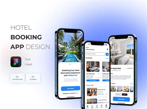 Booking Hotel Mobile App UI UX Design Behance