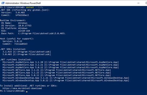 Asp Net Apparently Netcore Is Not Recognized Stack Overflow