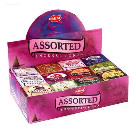 Hem 48 Pack Assorted Cones