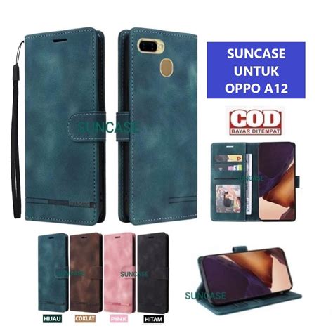 Jual Casing Oppo A Model Flip Buka Tutup Case Kulit Ada Tempat Foto Dan Kartu Juga Tali Hp
