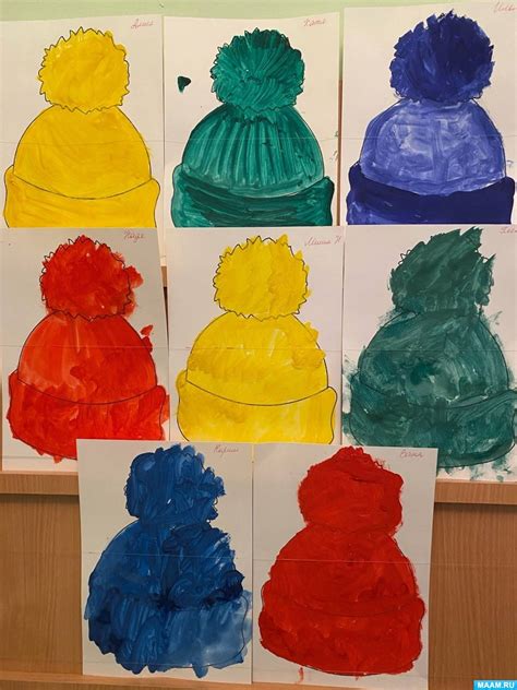 Конспект ОД по рисованию «Шапка в средней коррекционной группе 6 фото Воспитателям детских