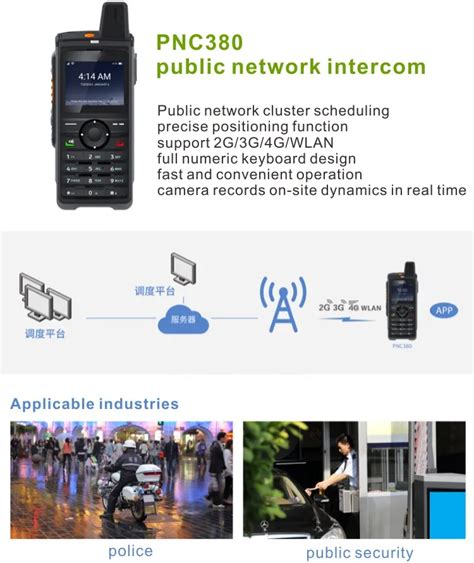 pnc380 multi mode intercom multi mode terminal wireless intercom system