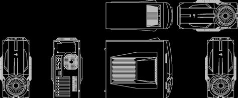 Cpu Aerocool Aeroengine Plus Atx Case Dwg Block For Autocad • Designs Cad