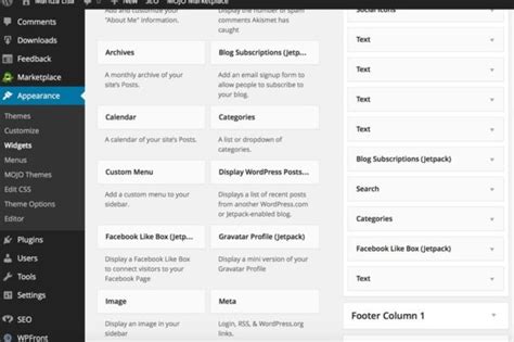 Wordpress Tips Footer And Sidebar Visibility