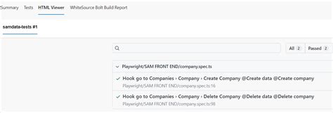 Bug Playwright Html Reporter Cannot Be Displayed In Azure Devops · Issue 15148 · Microsoft
