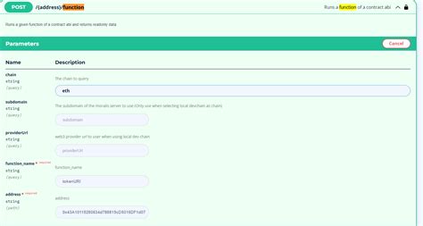 Moralis Rest Api Abi Functionality Not Working Moralis General