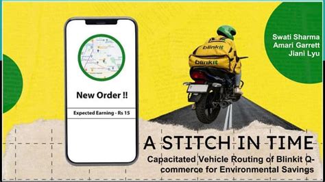 capacitated vehicle routing of blinkit qcommerce for enviromental
