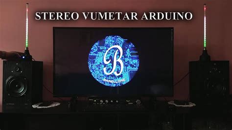Stereo Vu Meter Arduino Ws2812 Audio Visualiser Diy Youtube