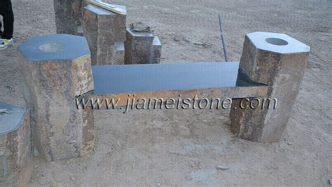 Basalt Benches And Table Tops Sitting Blocks Chair Desk