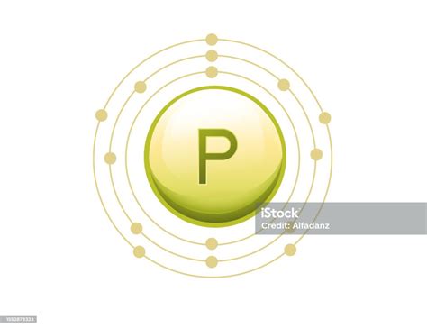 Phosphorus Capsule With Molecular Structure Vector Illustration Stock Illustration Download