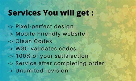 Do Psd To Html Conversion With Html Css Js Responsive By Code Prime Fiverr