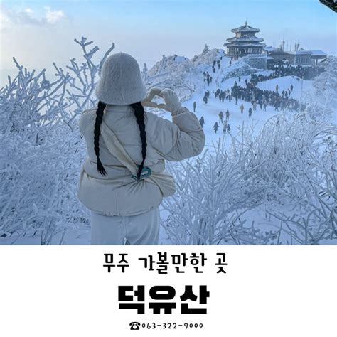 겨울 무주 가볼만한곳 덕유산 곤도라 케이블카 예약 및 주차 눈꽃산행 꿀팁 네이버 블로그