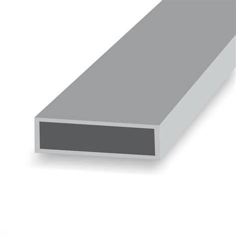 Aluminium Rect Hollow Sectiongrade 6063 T6 75mm X 50mm X 30 Mm Thic