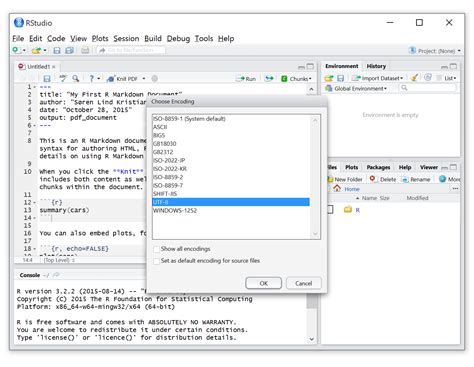 Create Pdf Reports Using R R Markdown Latex And Knitr On Windows 10