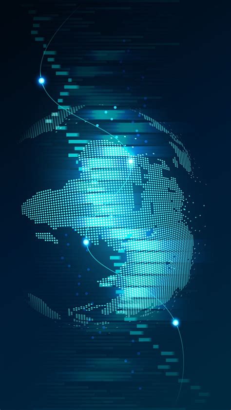 科技数据图表背景