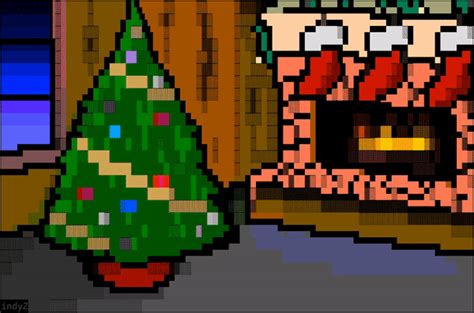 [oc] another holiday scene for your terminal r unixporn