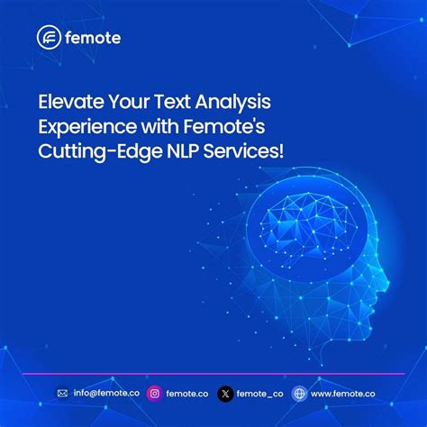femote on linkedin nlp innovation textanalysis femote textanalysis