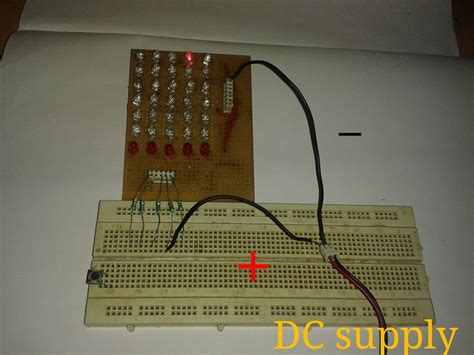 Diy 5x7 Led Matrix Board 8 Steps Instructables