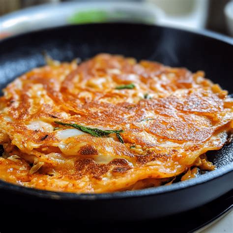 Kimchijeon Kimchi Pancake Easy Plate Ideas