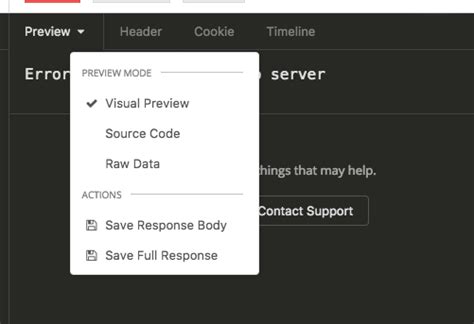 Visual Preview In Response Output Issue Huachao Vscode Restclient GitHub