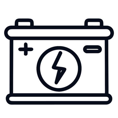 Premium Vector Battery Icon Outline