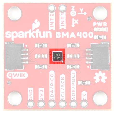 Sparkfun Triple Axis Accelerometer Breakout Bma400 Qwiic Hookup Guide