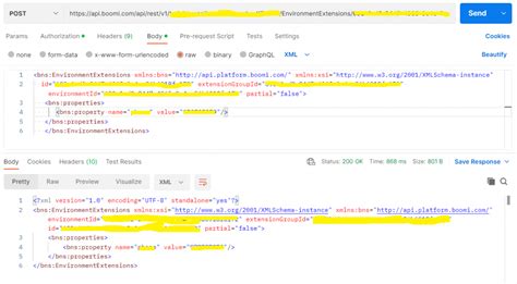 dynamically updating extension values of dynamic process property