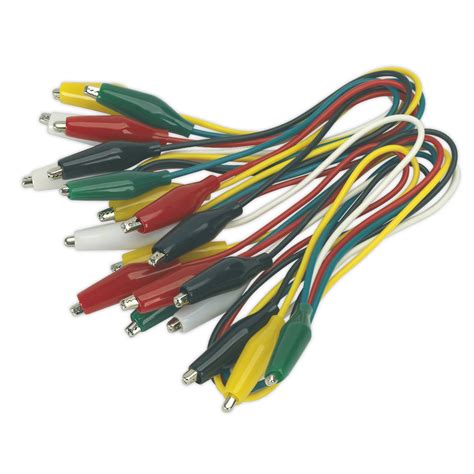 Jumper Test Lead Set 5 Pairs 450mm Huttie