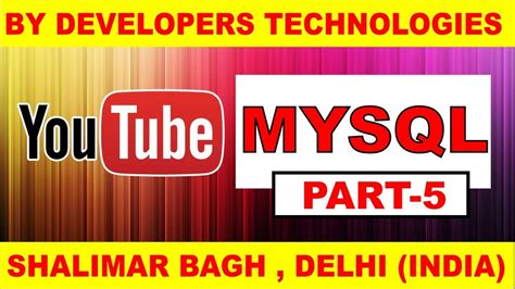 Mysql Group By And Having Clause Databasepart 5 Hindi Tutorial