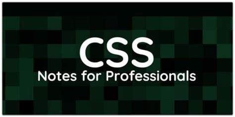 Css Pdf Books For Web Designers Css Author
