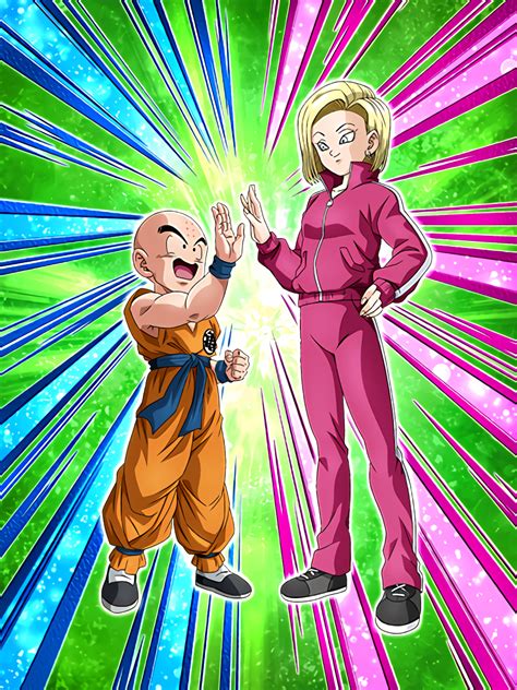 Android 18 And Krillin