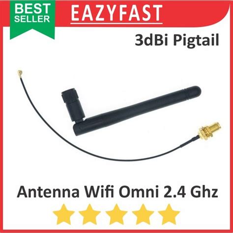 Jual Antenna Wifi 24 Ghz 24ghz Antena Pigtail Sma Esp 32 Esp32