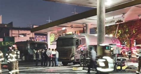 경찰 · 소방당국 가스 저장 시설 쪽에서 불 시작 추정