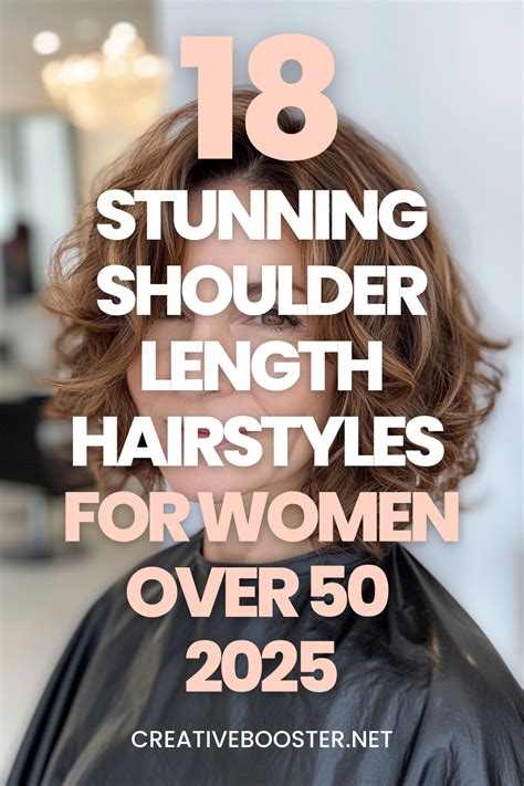 18 Stunning Shoulder Length Hairstyles For Women Over 50 2025
