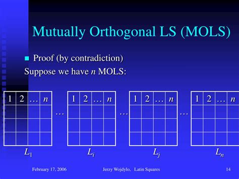 Ppt Latin Squares Powerpoint Presentation Free Download Id3145094