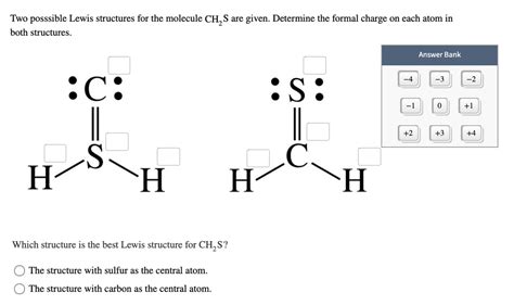 answered two posssible lewis structures for the… bartleby