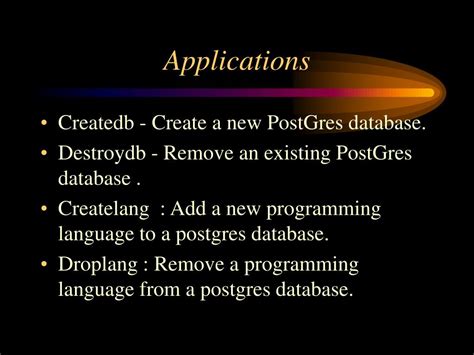 Ppt Postgres Sql Powerpoint Presentation Free Download Id4747704