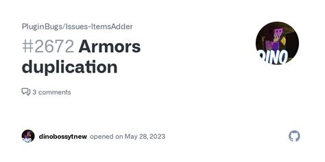 Dupe Armor Itemsadder · Issue 2672 · Pluginbugsissues Itemsadder