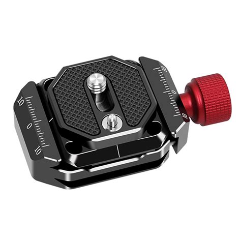 Aluminum Alloy Quick Release Plate Clamp Base Tripods Mount Adapter For