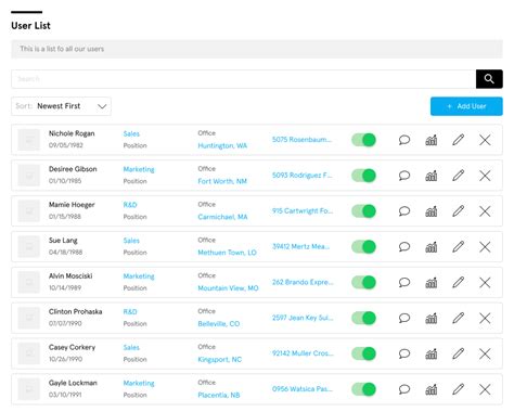 Control List View Component Buildfire Plugin SDK