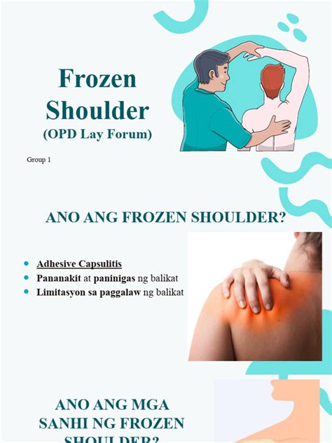 Frozen Shoulder Pdf