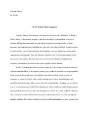 CS Module Assignment Docx Nicholas Glover CS Module Three Assignment