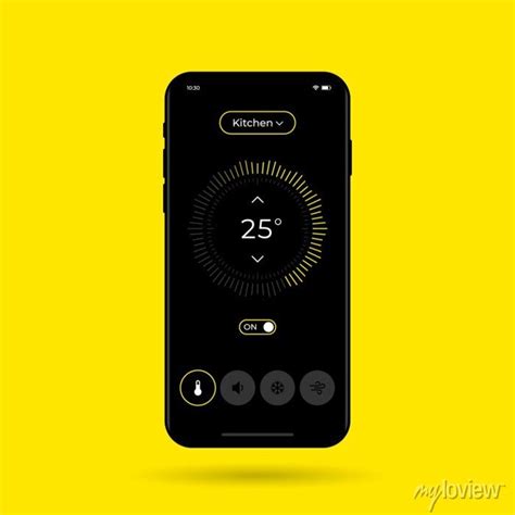 Dashboard Ui And Ux Kit Control Center Design Temperature Control Posters For The Wall