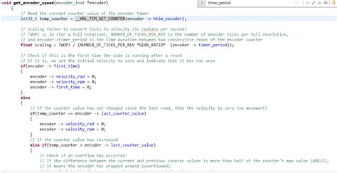 Encoder Mode Stmicroelectronics Community