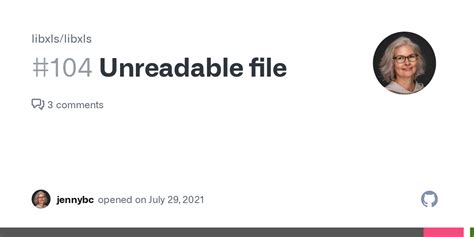 Unreadable File · Issue 104 · Libxlslibxls · Github