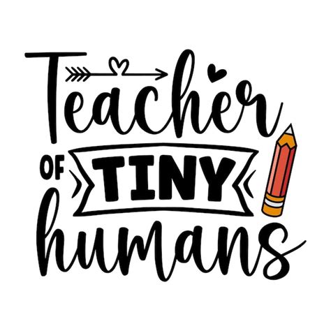 Premium Vector Teacher Of Tiny Humans