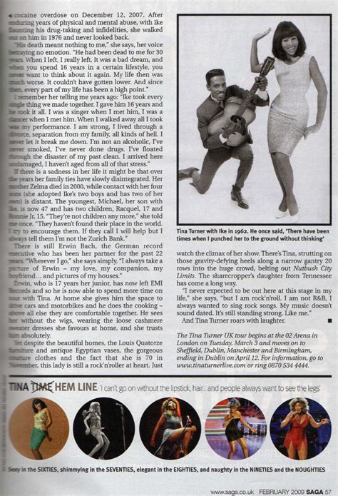 Tina Turner Online Magazines