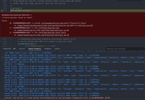 Golang Client 指针错误 · Issue 18937 · Taosdatatdengine · Github